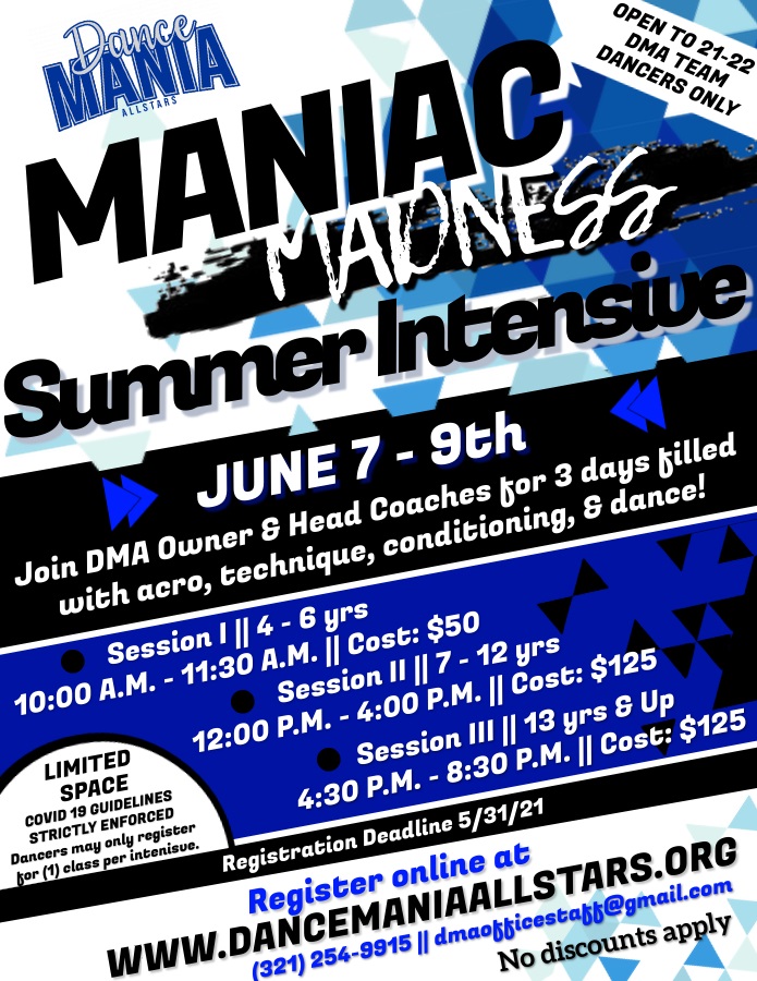 Dance Mania All Stars - Flyers